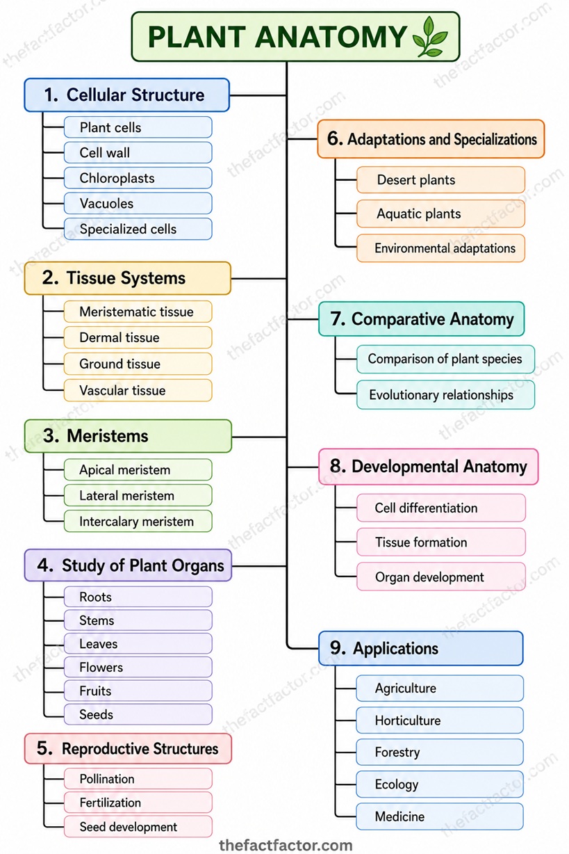 Plant Anatomy: Scope, Importance, and Applications